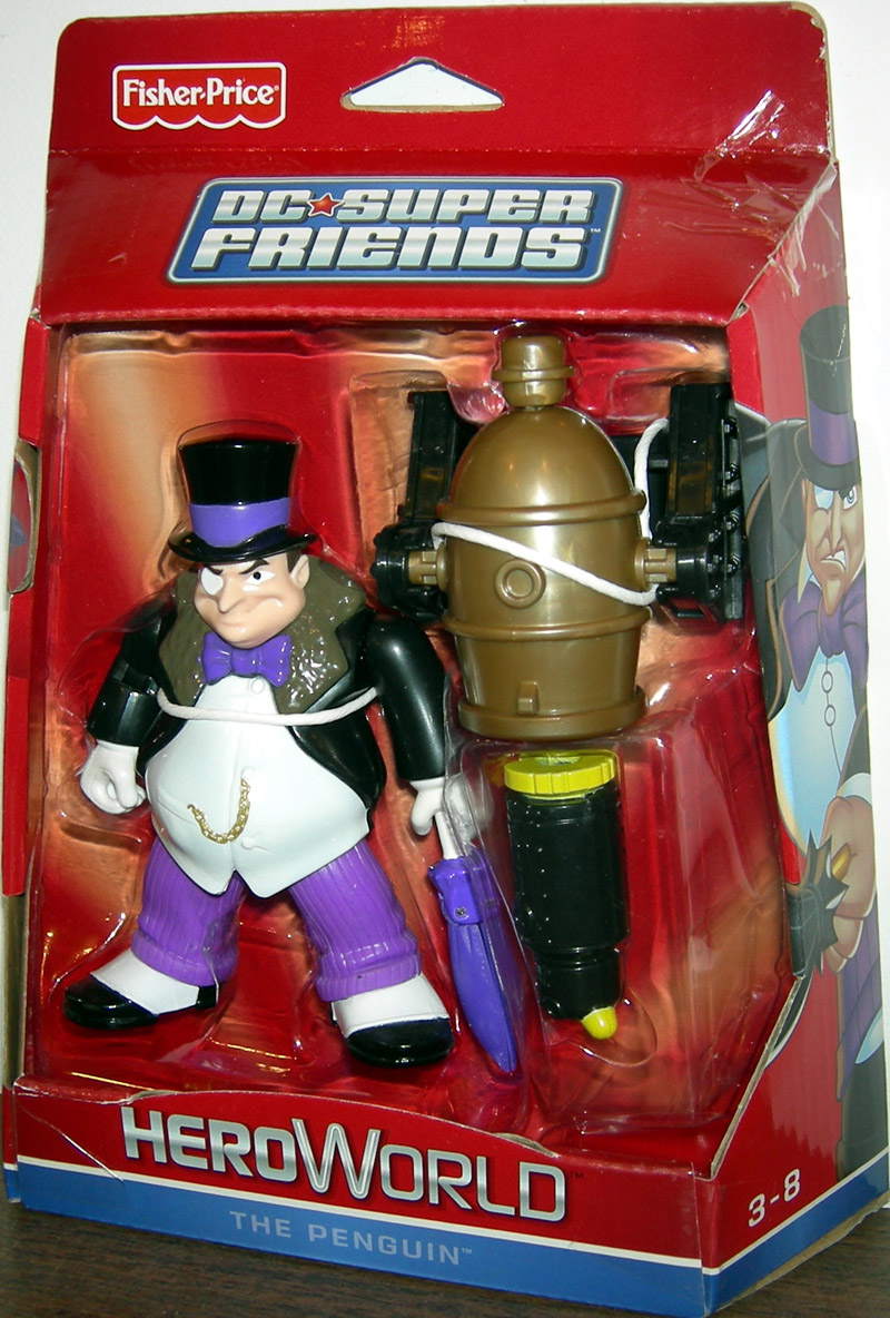 The Penguin Cannon DC Super Friends HeroWorld