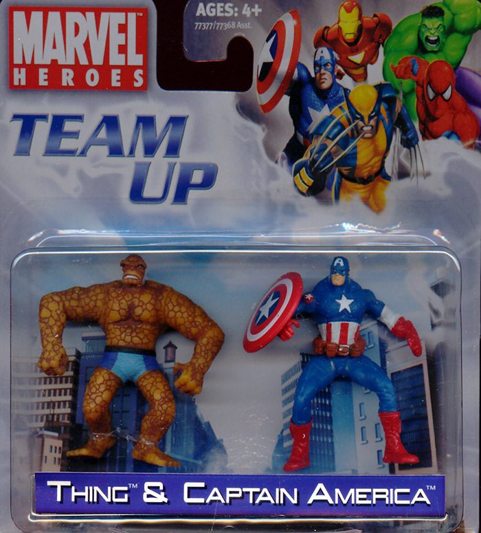Thing Captain America Team Up