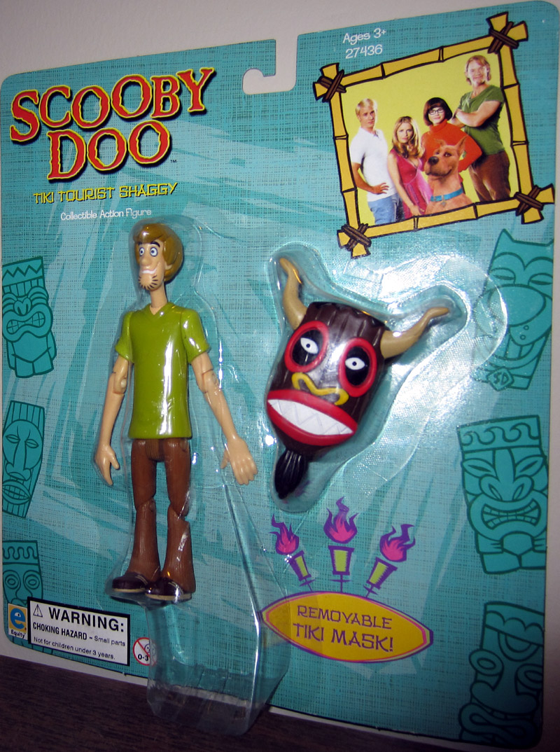 Tiki Tourist Shaggy Action Figure Scooby-Doo Movie Equity