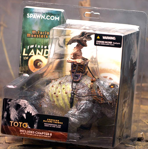 Toto McFarlanes Monsters Twisted Land Oz action figure