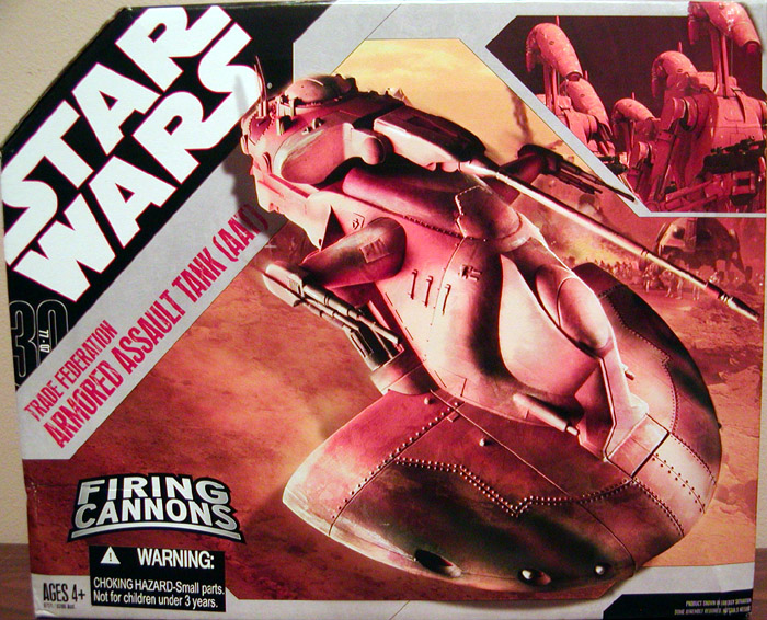 Trade Federation Armored Assault Tank AAT Star Wars vehicle