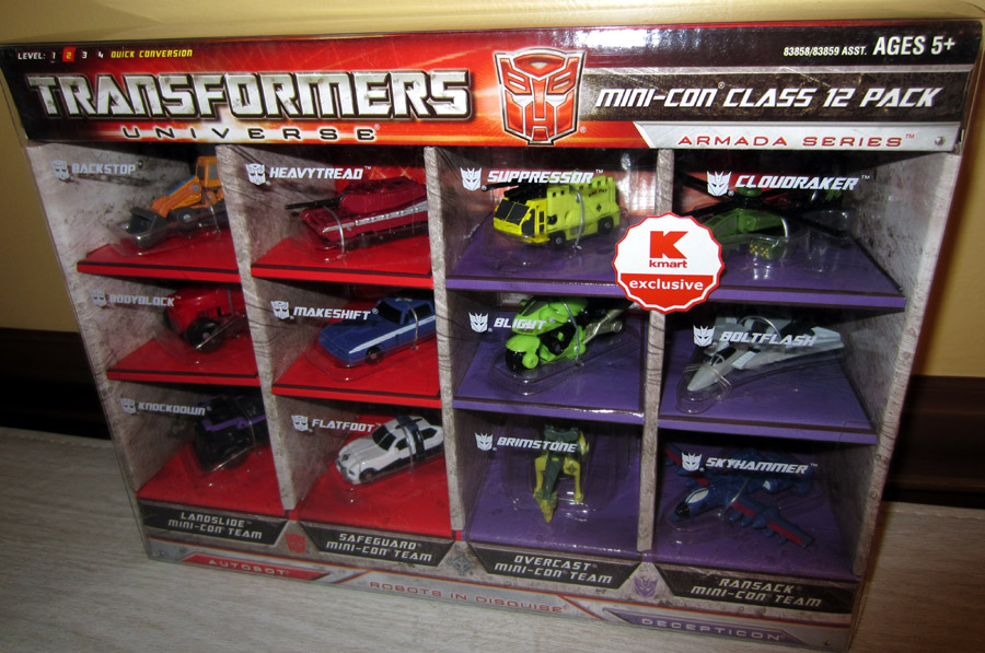 Transformers Universe Mini-Con Class 12 Pack Armada Series action figures