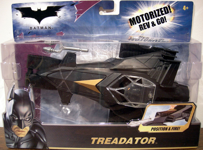 Treadator Batman Dark Knight Motorized Rev Go vehicle