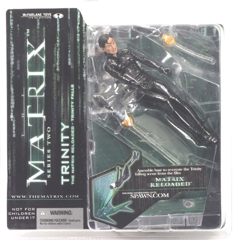 Trinity Falls Matrix Reloaded Series 2 action figure McFarlane