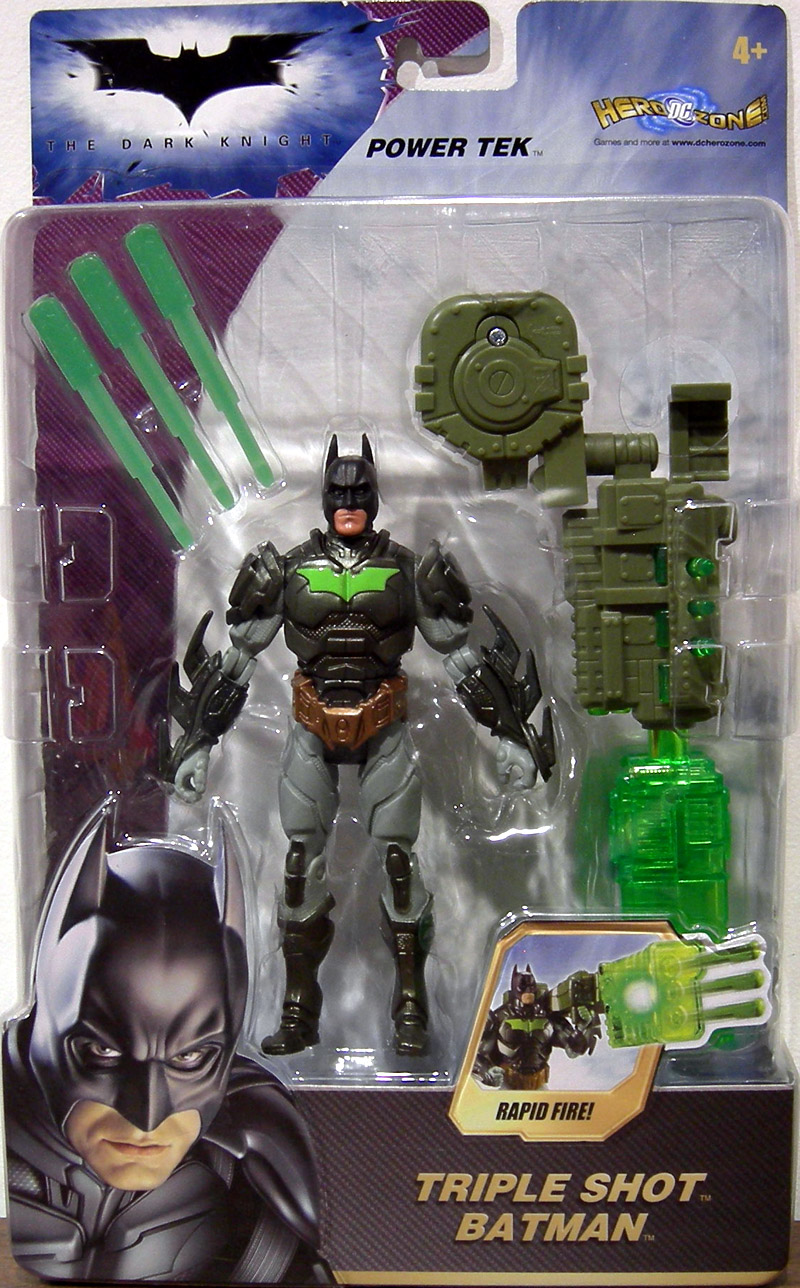 Triple Shot Batman Dark Knight Deluxe action figure