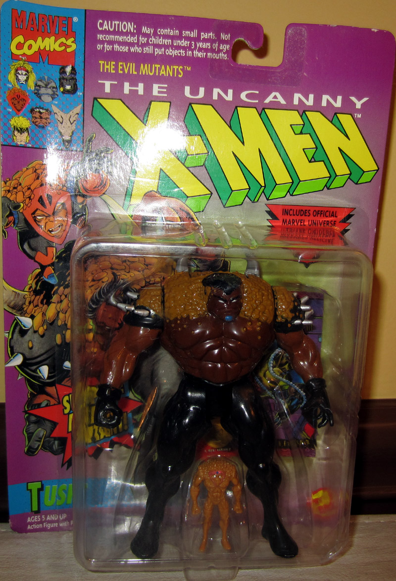 Tusk Action Figure Surprise Mutant Attack X-Men Toy Biz