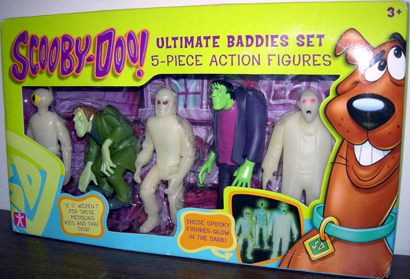 Ultimate Baddies Set Scooby-Doo action figures