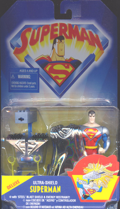 Ultra Shield Superman Deluxe Animated action figure