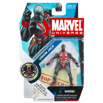 Union Jack Figure Marvel Universe 026 Hasbro
