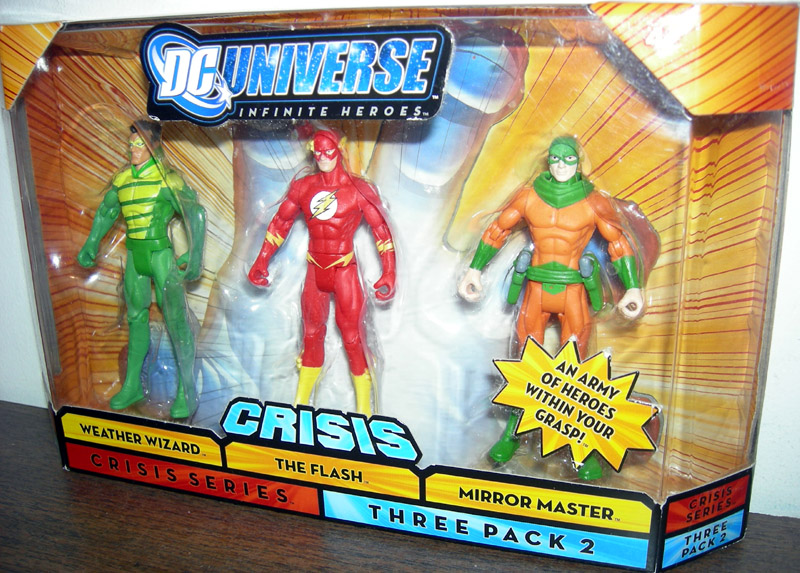 Weather Wizard Flash Mirror Master Crisis Series 2 action figures