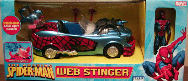 Web Stinger Amazing Spider-Man action figure vehicle