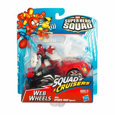 Web Wheels Super Hero Squad Cruisers action figure vehicle
