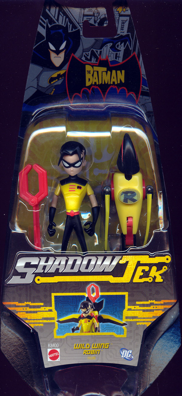 Wild Wing Robin Figure ShadowTek Batman Mattel
