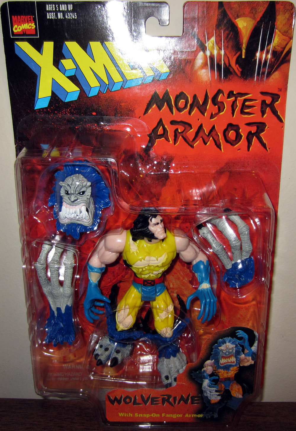 Wolverine Monster Armor Action Figure X-Men Toy Biz
