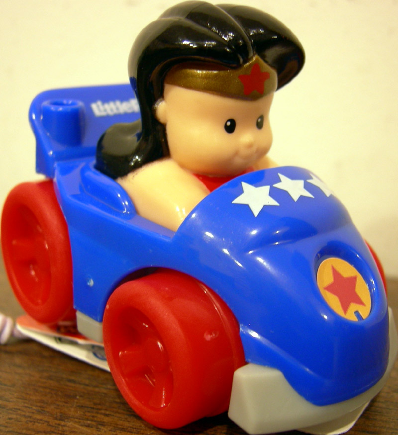 Wonder Woman Wheelies Vehicle Little People Target Exclusive