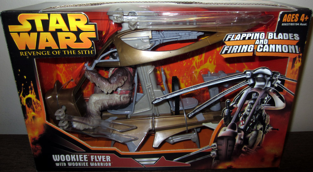 Wookiee Flyer Wookiee Warrior Star Wars action figure vehicle