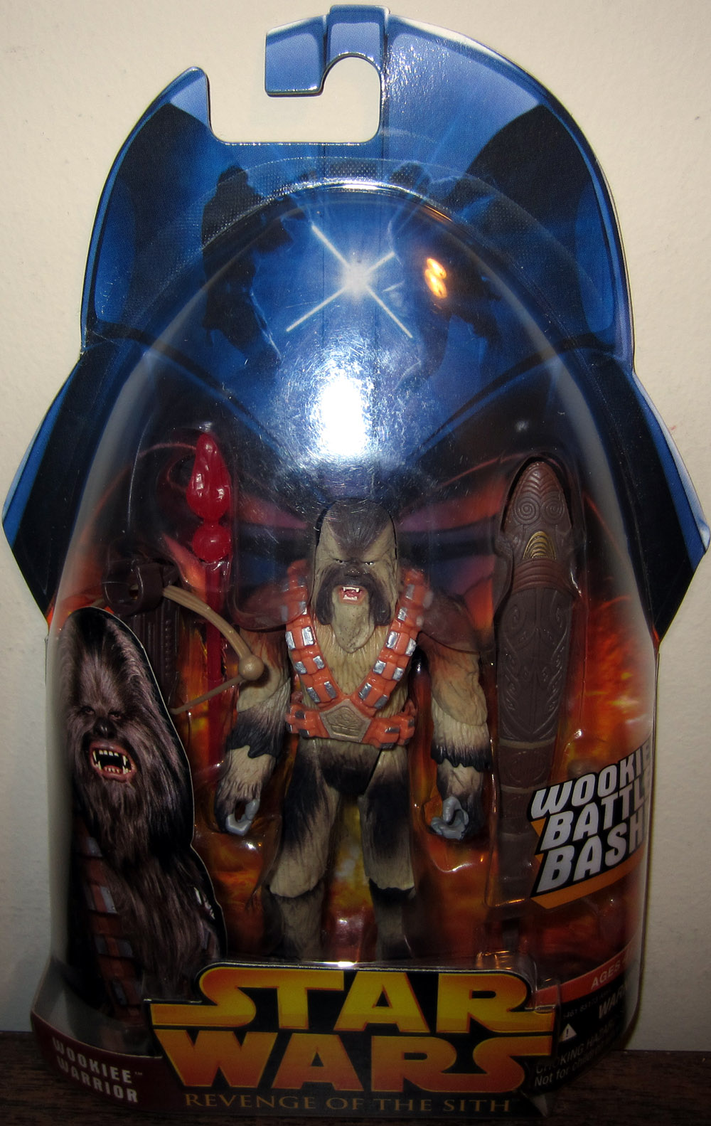 Wookiee Warrior Revenge Sith 43 Light Fur Star Wars action figure