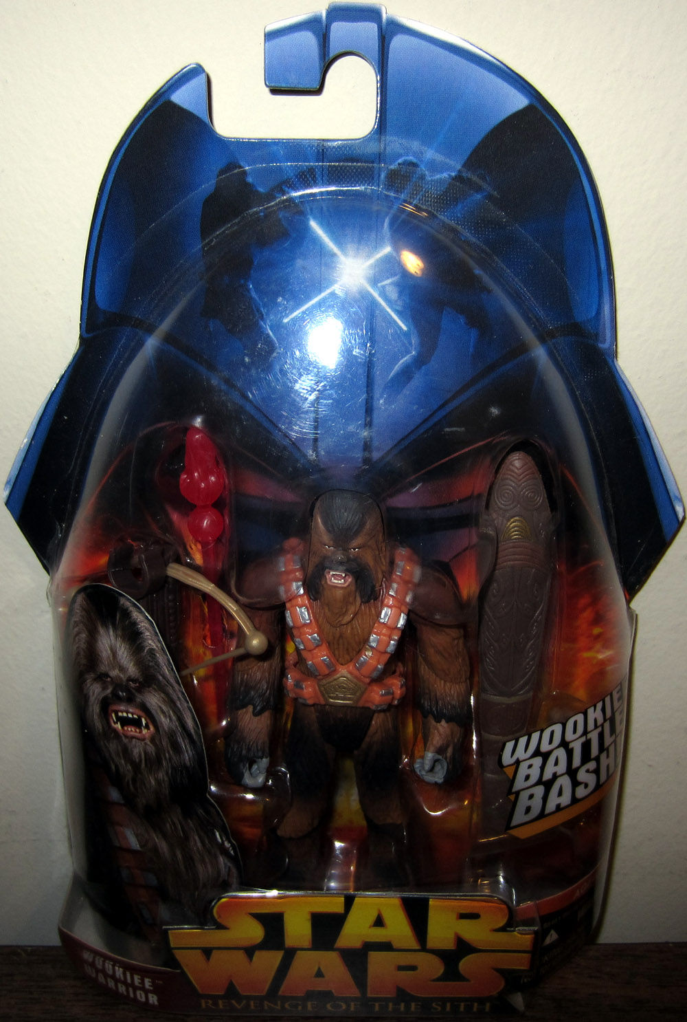 Wookiee Warrior Revenge Sith 43 Dark Fur Star Wars action figure