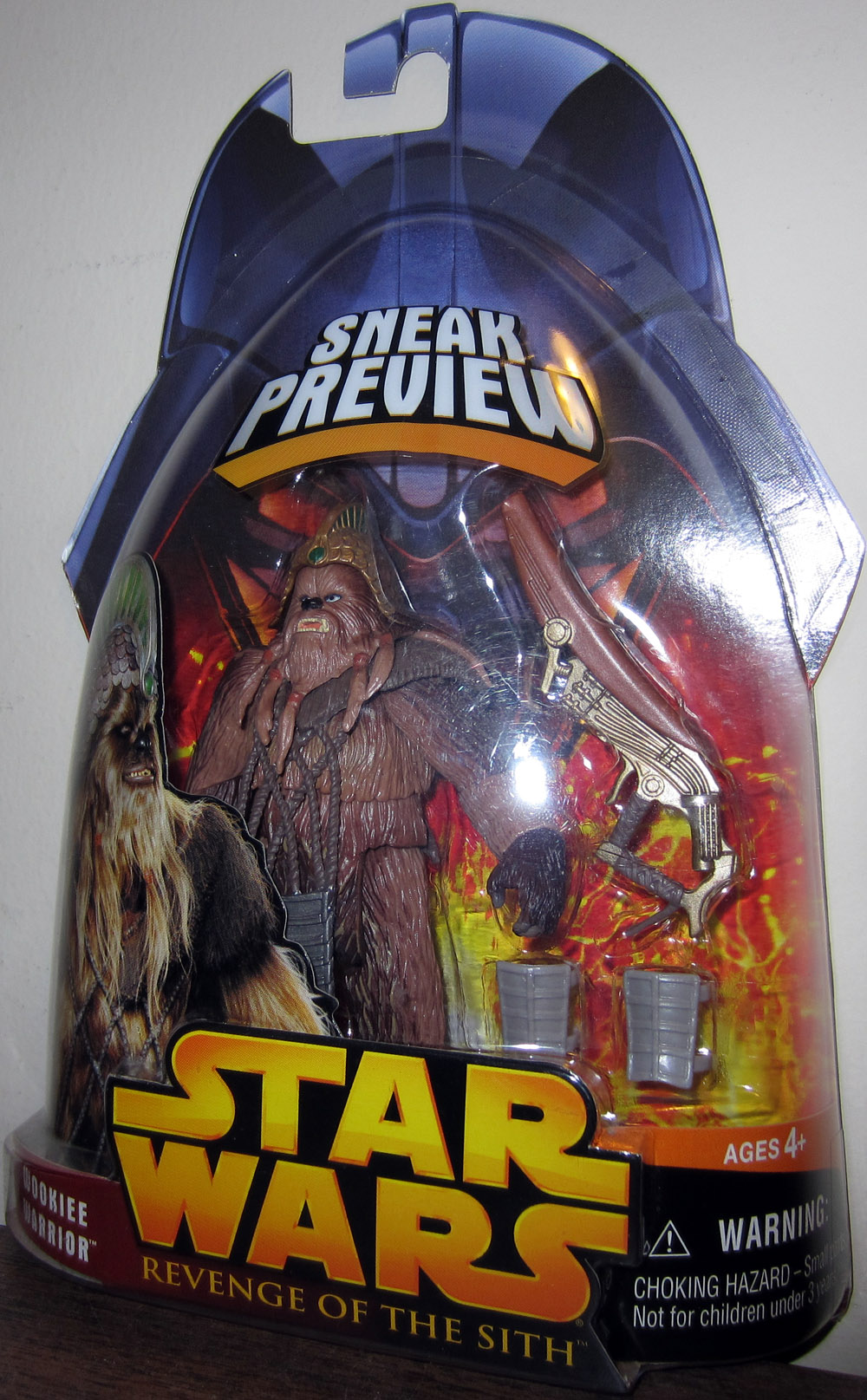 Wookiee Warrior Sneak Preview Star Wars Revenge Sith action figure