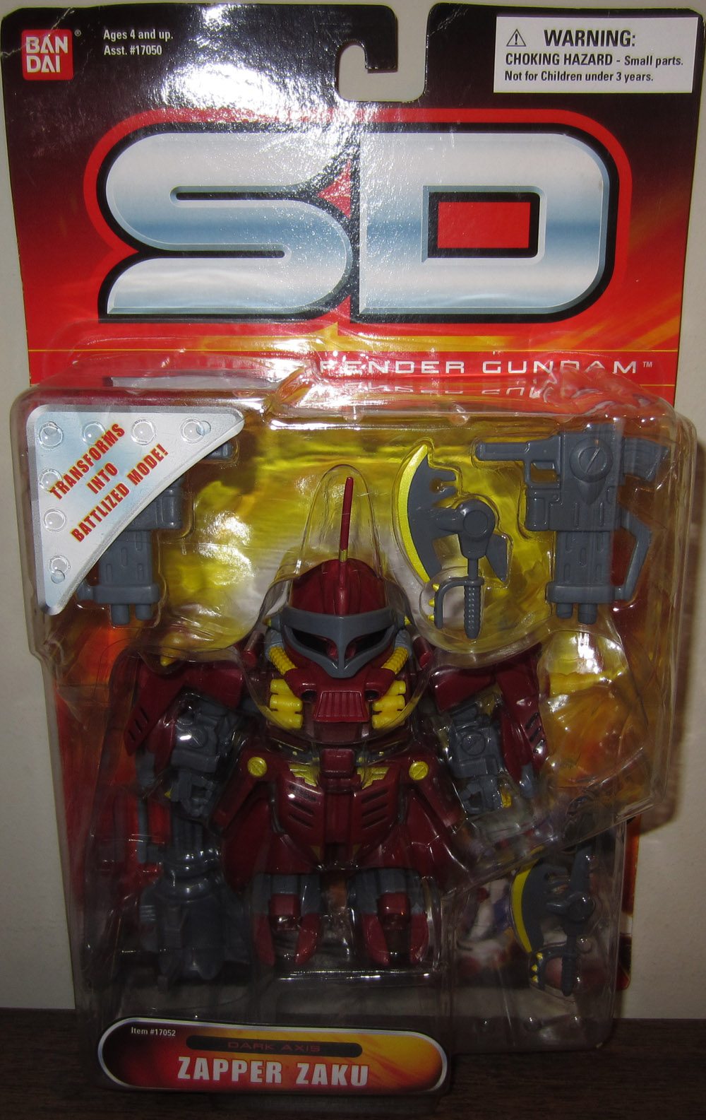 Zapper Zaku Figure SD Superior Defender Gundam