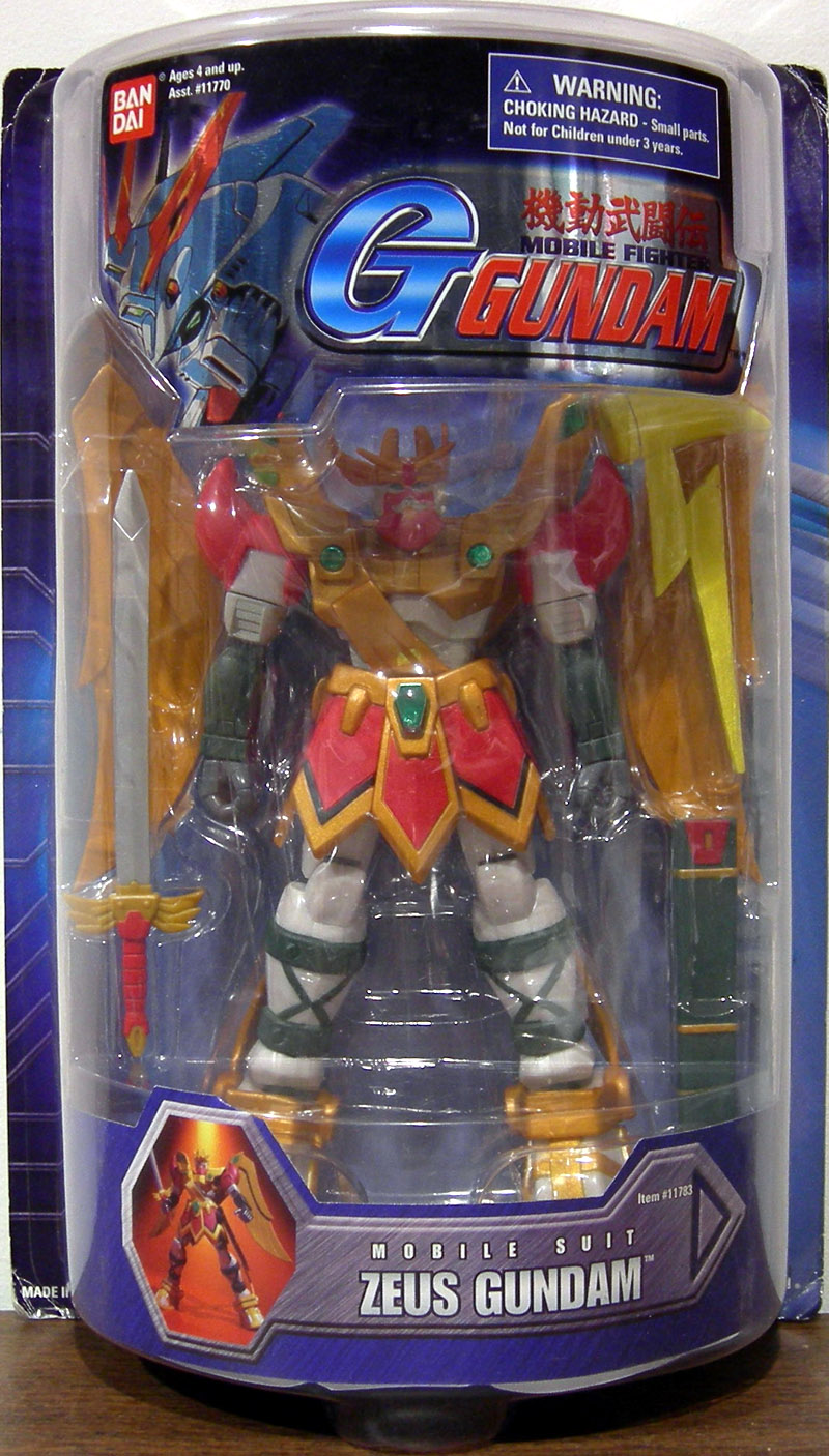 Zeus Gundam Mobile Fighter G action figure